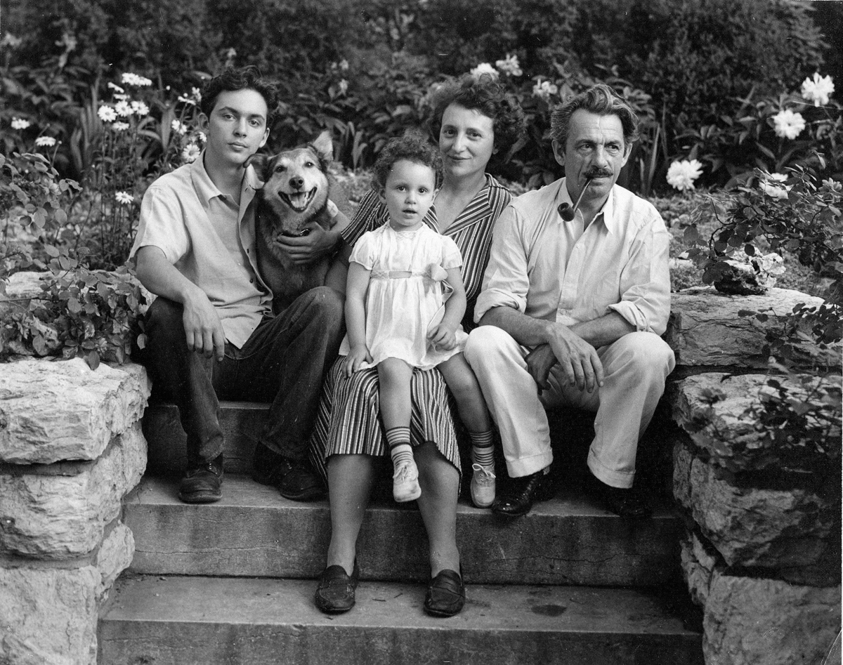 HAHS Benton Home Family Picture in Garden – Historic Artists' Home and ...