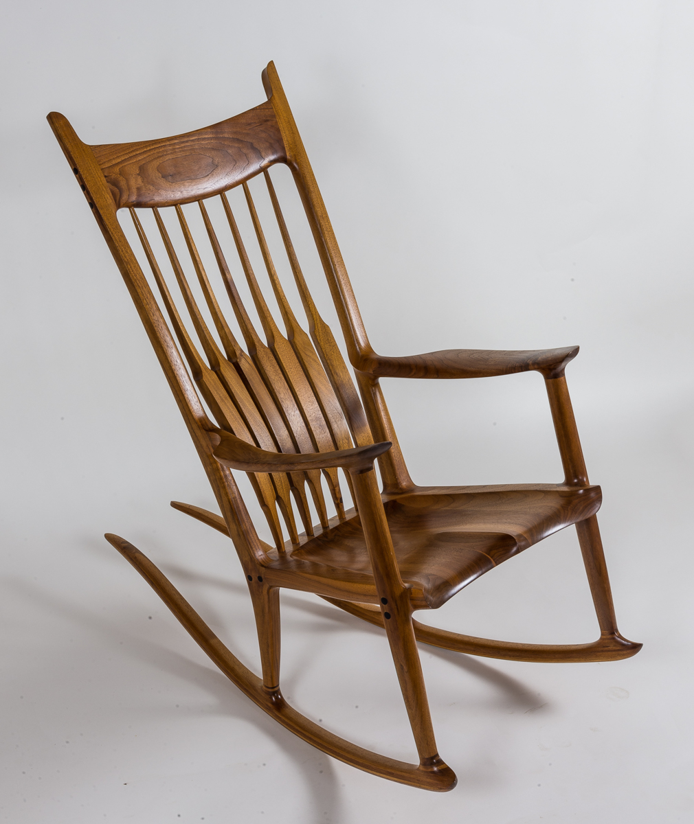 Maloof-Rocking Chair-Artwork – Historic Artists' Home and Studios