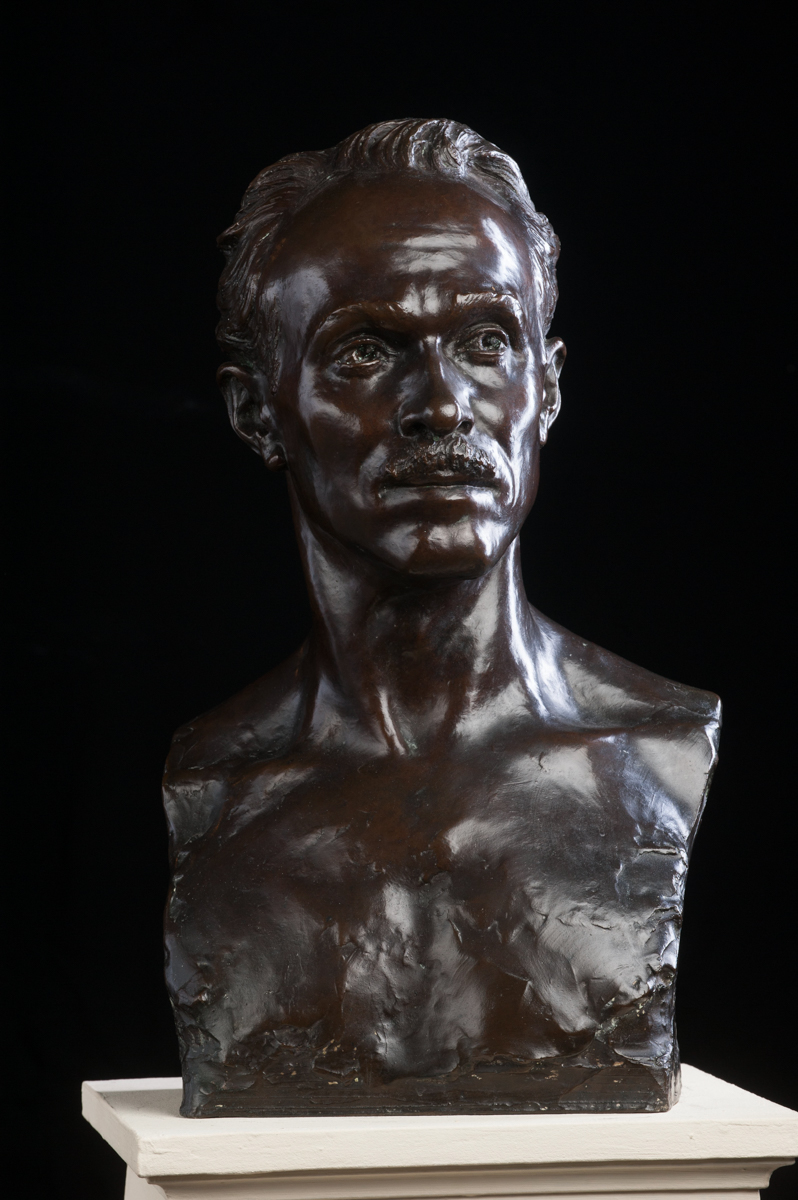 Polasek-self portrait bust-artwork – Historic Artists' Home and Studios