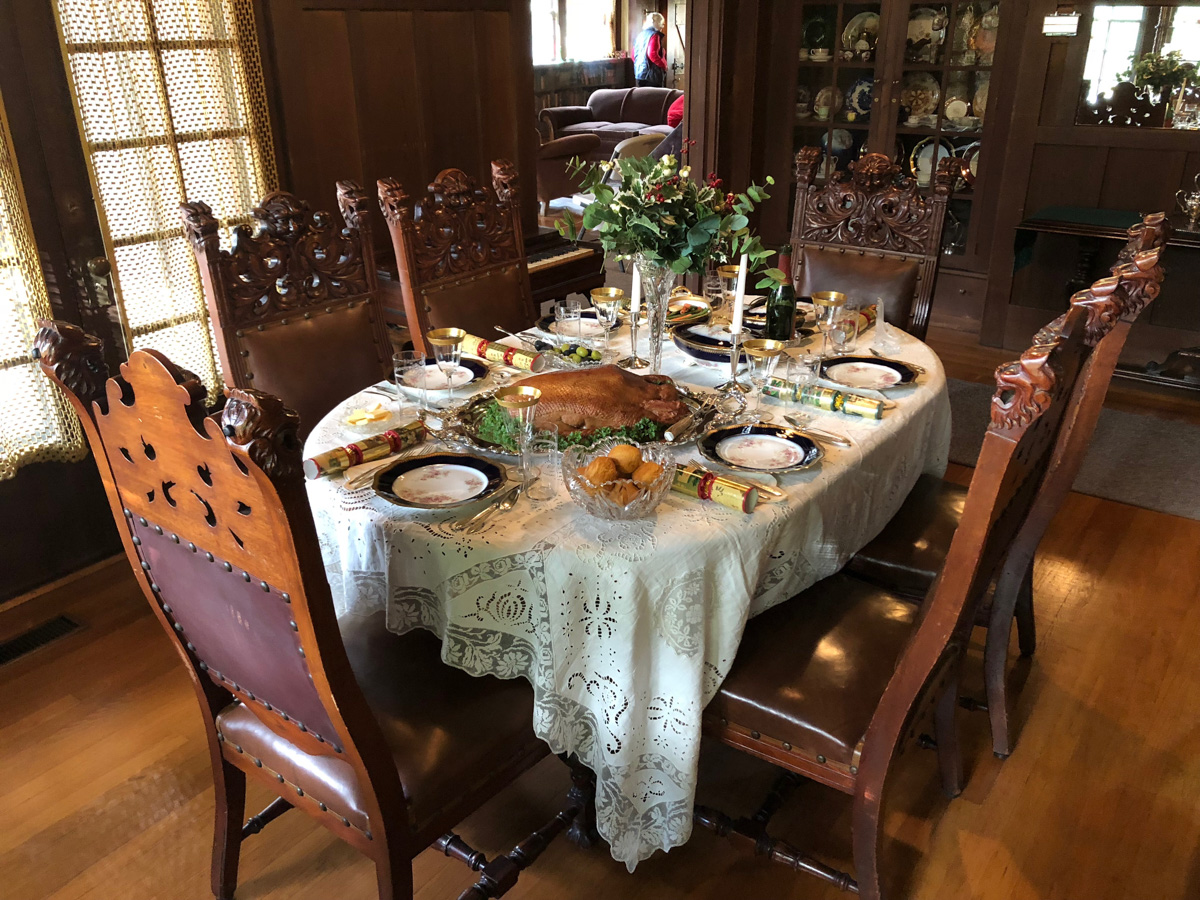 Sun House dining table – Historic Artists' Home and Studios