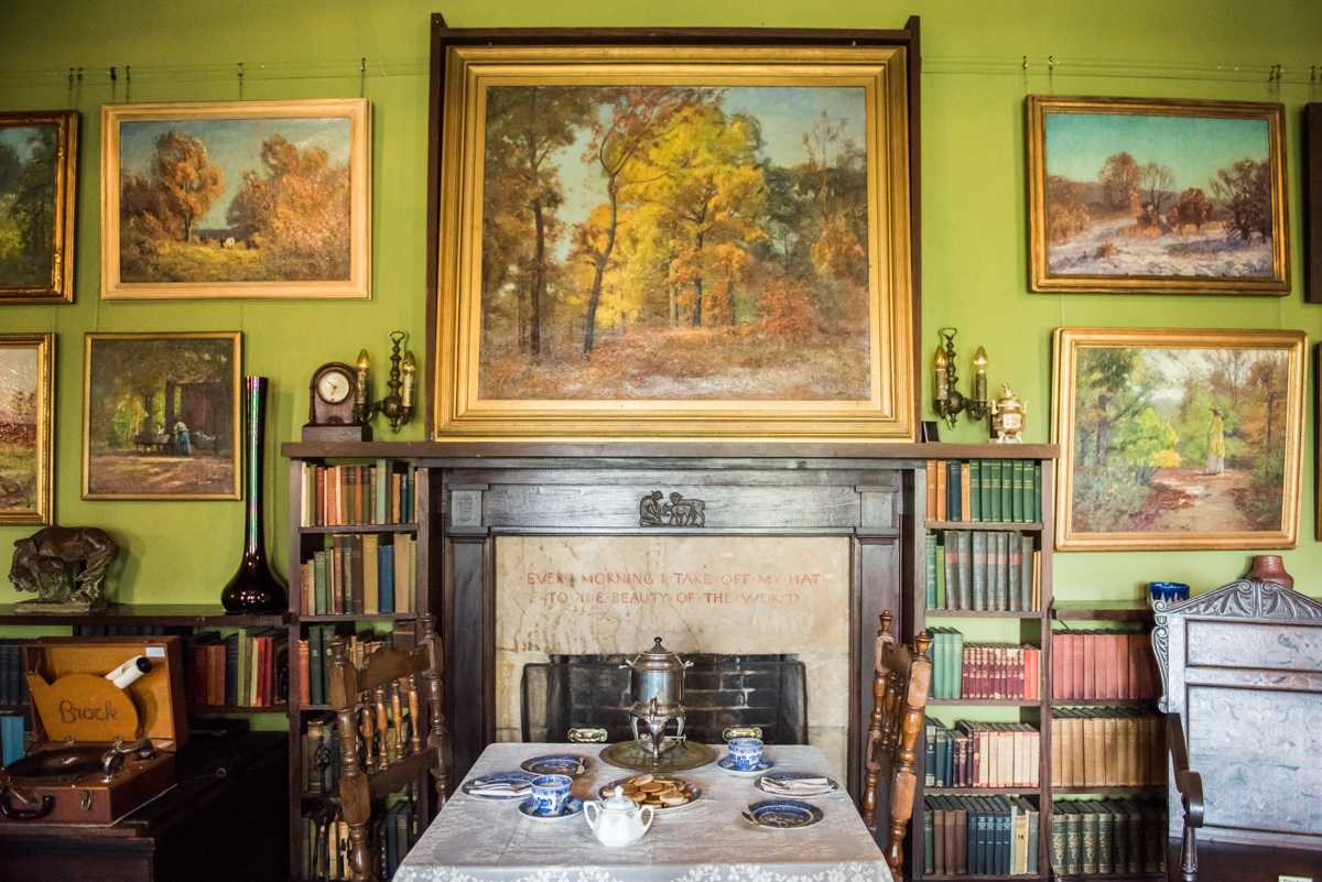 TC Steele SHS-interior art-Amy Payne – Historic Artists' Home and Studios