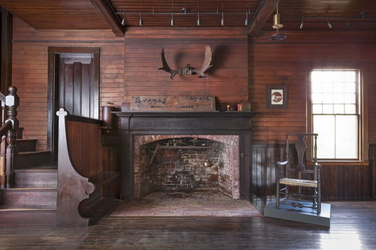 Winslow Homer Studio, parlor, 2012. Photo credit: @trentbellphotography ...