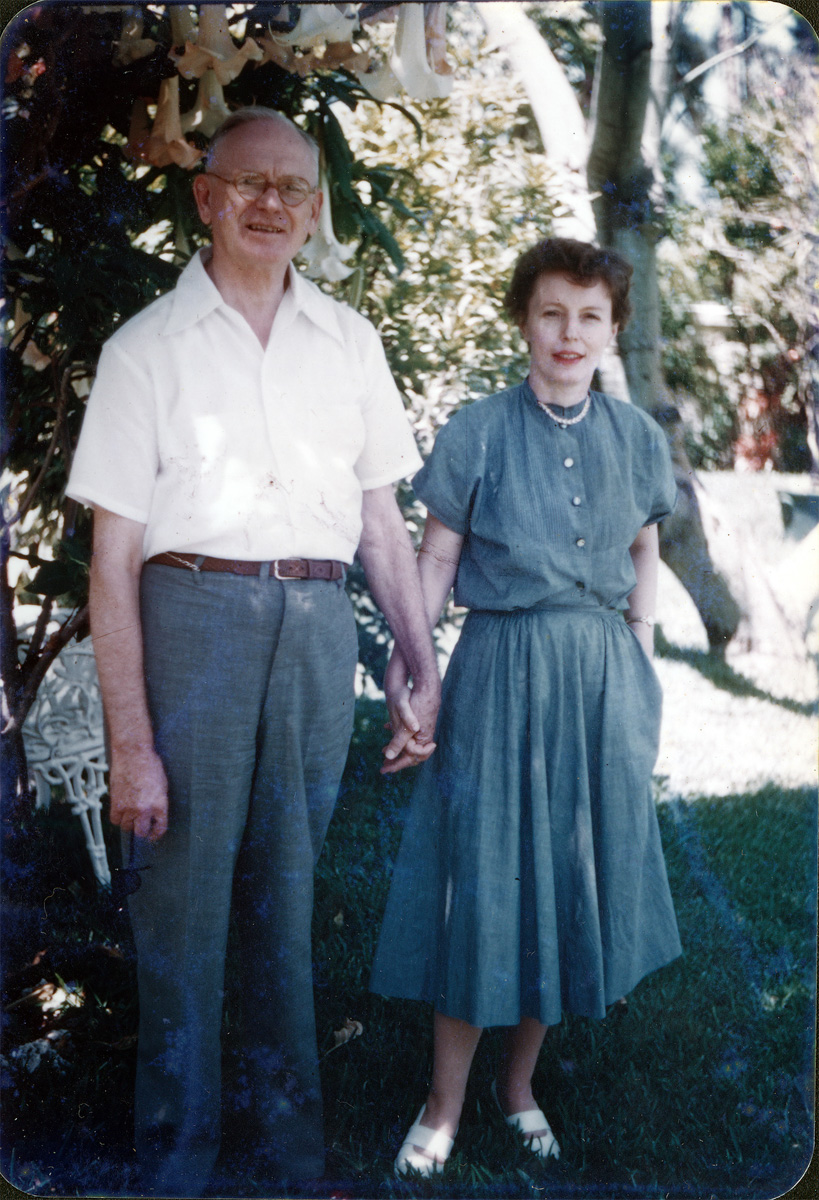 Ralph and Ann Norton at home in West Palm Beach c. 1949. Photograph ...