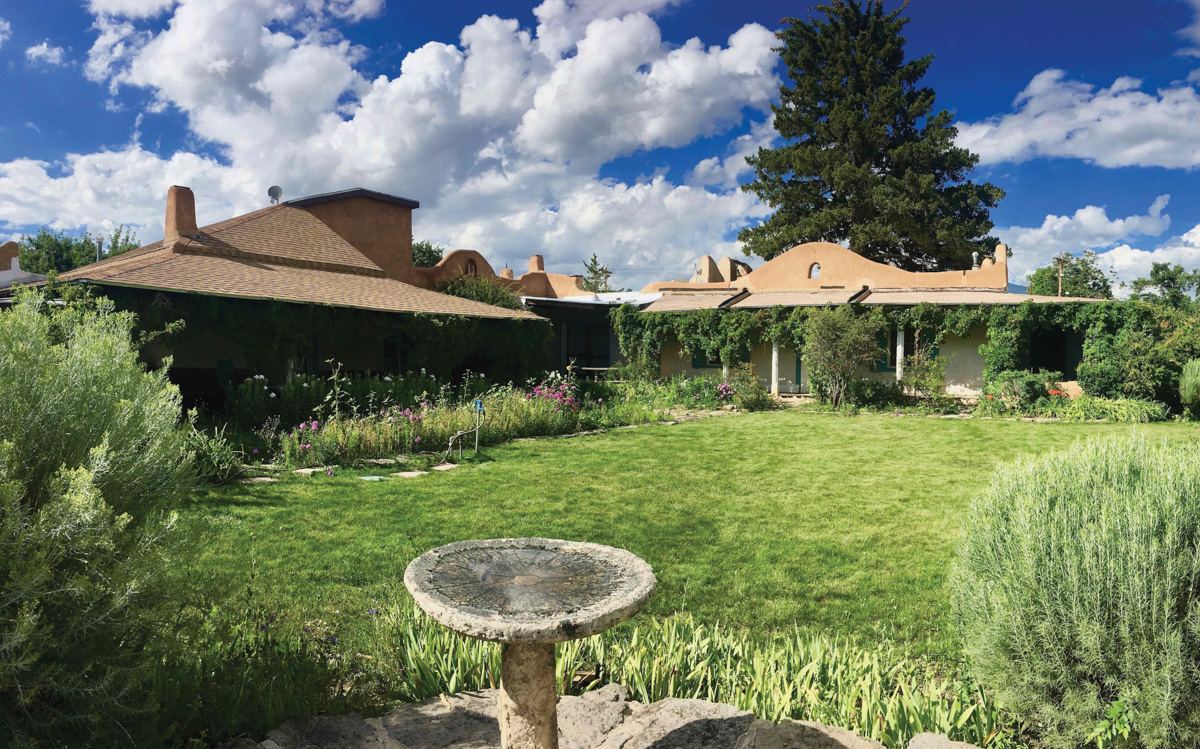 The Couse house and studio from the garden. Photograph courtesy of The ...