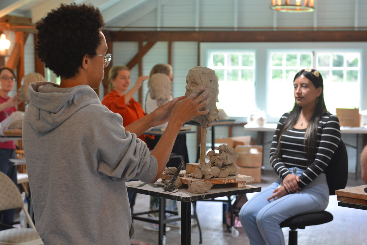 Sculpture workshop at Saint-Gaudens National Historical Park ...