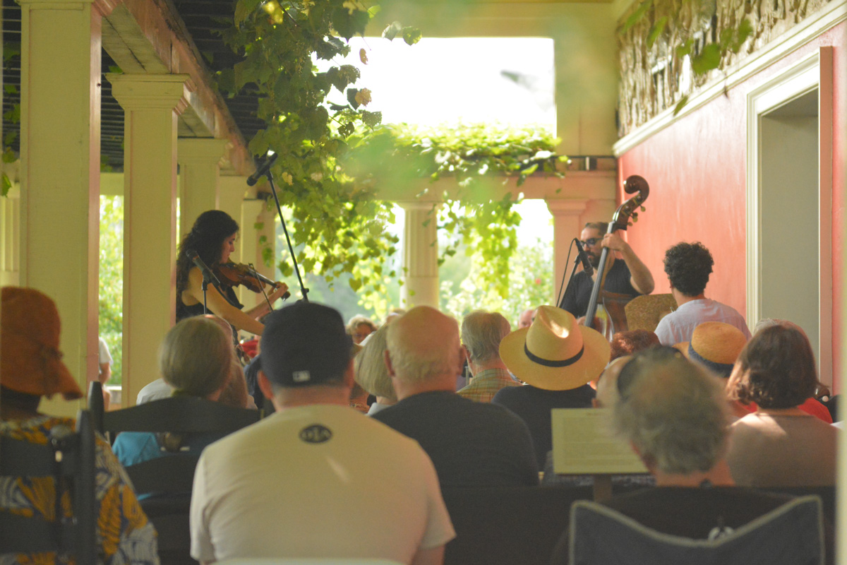 Sunday Concert Outside Little Studio, Saint-Gaudens National Historical ...